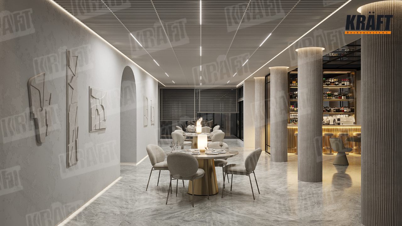 A Restaurant Space Where Design Works on Emotion